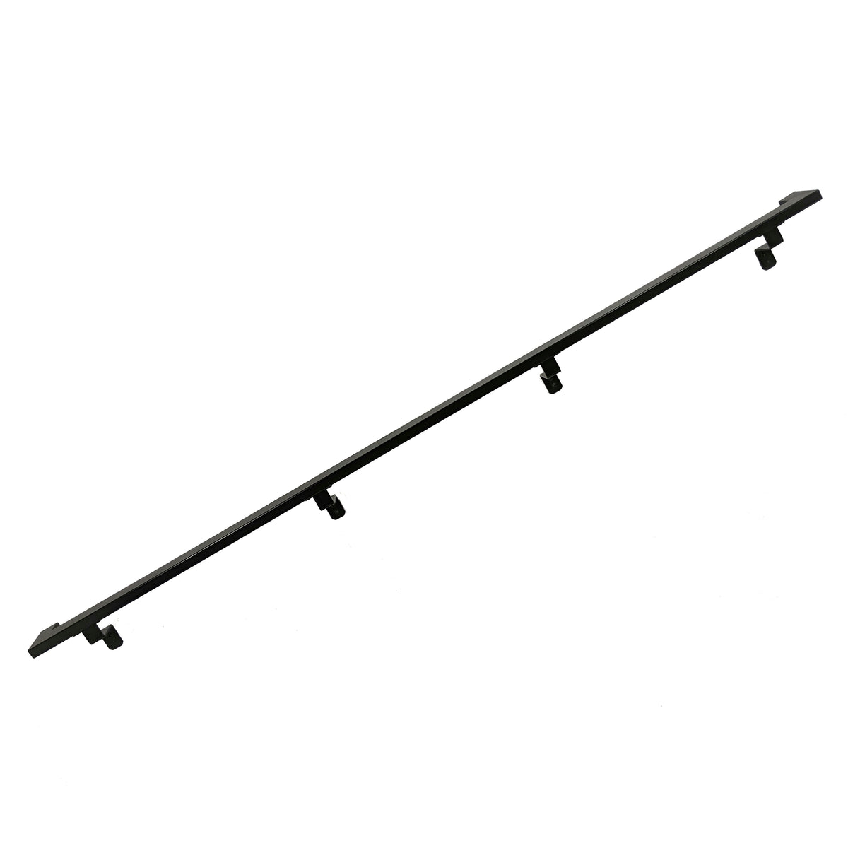 Rustic Farmhouse Aluminum Complete Handrail Grab Bar Set, Brackets Inc